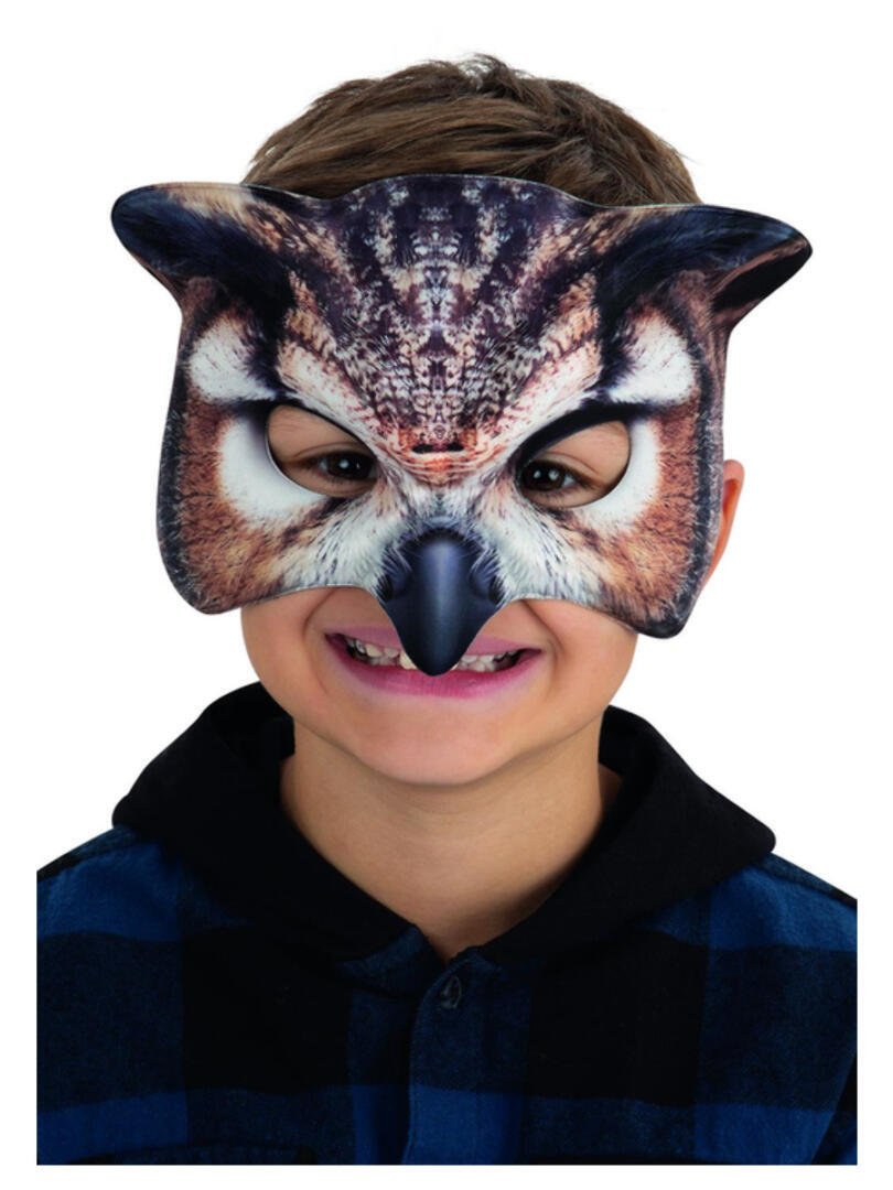 Enchanting Owl Mask for Kids – Party Spirit