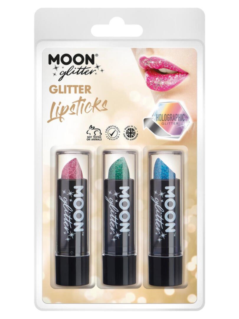 Cosmic Shine Holographic Lipstick – Party Spirit
