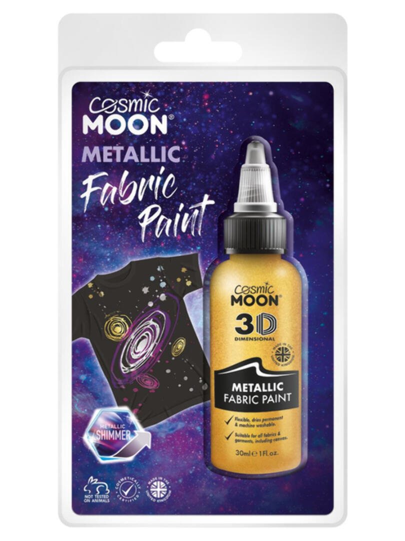 Celestial Gold Metallic Face Paint – Shimmer and Shine at Your Next ...